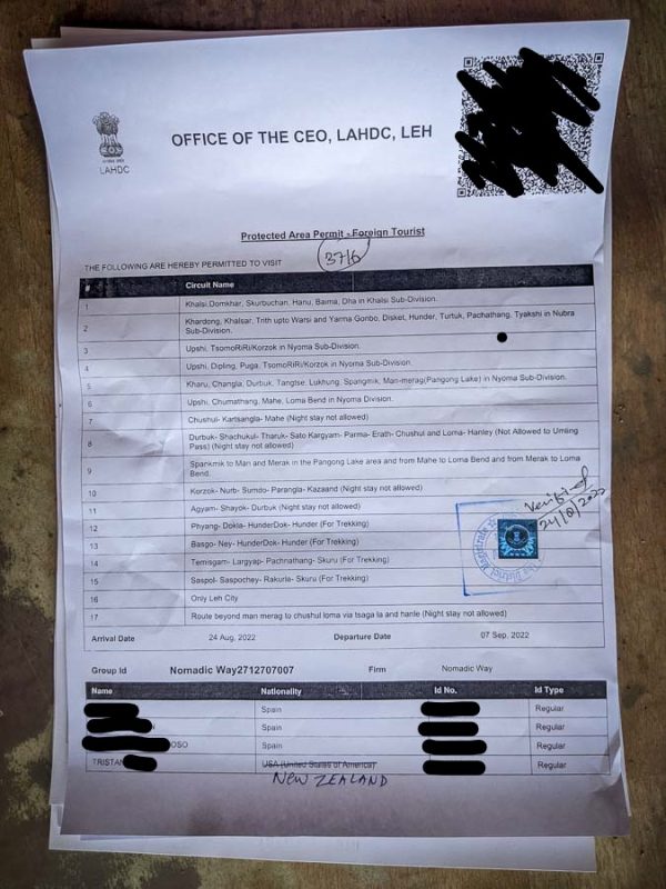 Ladakh’s Inner Line Permit (My Tourists Guide To Applying For An ILP ...
